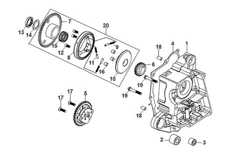 Crankshaft Housing Halve Right Sym Orbit Iii 50 2025