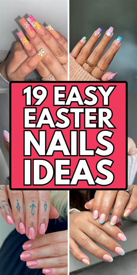 19 Easy Easter Nails Ideas For Effortless Beauty