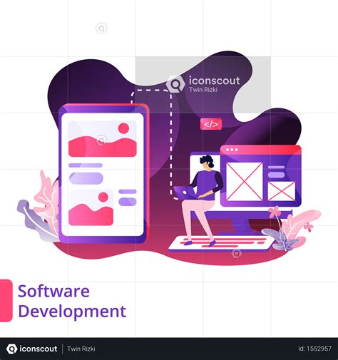 Premium Software Development Illustration Download In Png And Vector Format