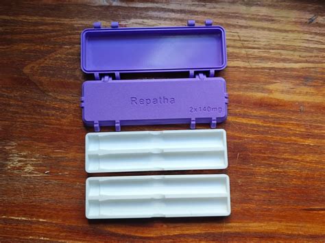 Repatha Evolocumab Injection Pen Box 2 Pack Free 3d Print Model Makerworld