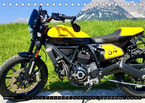 Scrambler Motorräder Individuell Stylisch Abenteuerlich Calvendo