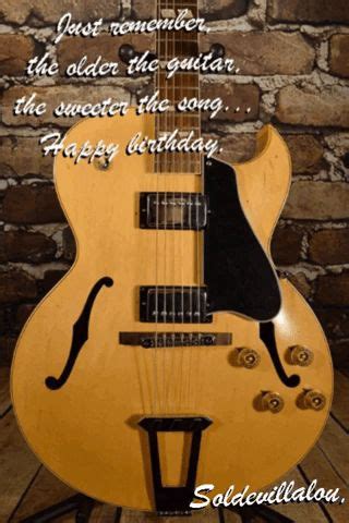 Funny Happy Birthday Wishes With A Guitar