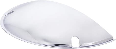 Octane Lighting 7 Chrome Steel Metal Half Moon Shields