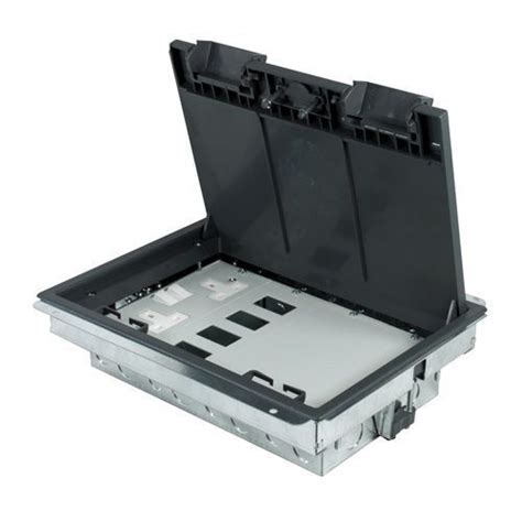 Floor Box Compartment TWIN Double Socket Data Blank EBay