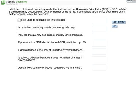 Solved Sapling Learning Macmillan Learning Label Each Sta