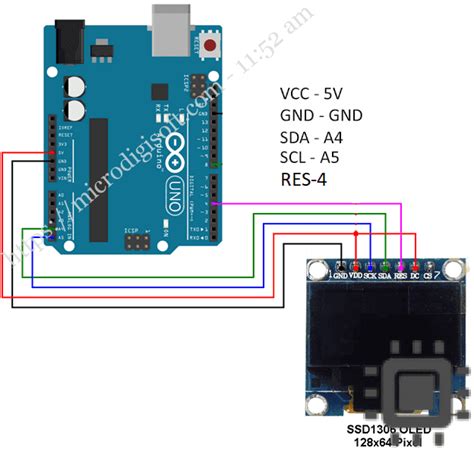 Interfacing Ssd1306 Oled Display With Arduino