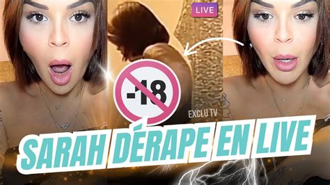 Sarah Fraisou Se DÉshabille En Plein Live Et Montre Vraiment Tout 😱 🔞 Elle RÉagit Aux Images