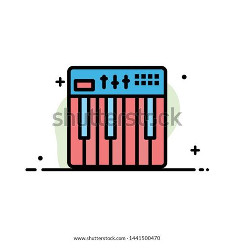 Controller Hardware Keyboard Midi Music Business Stock Vector Royalty Free 1441500470