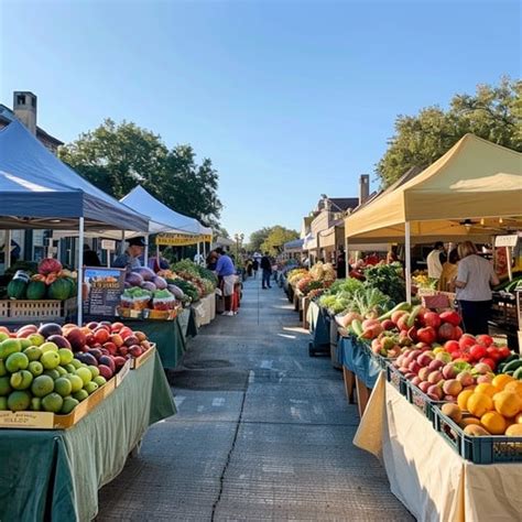 Free Outdoor Farmers Market Image Market Fruits Vegetables