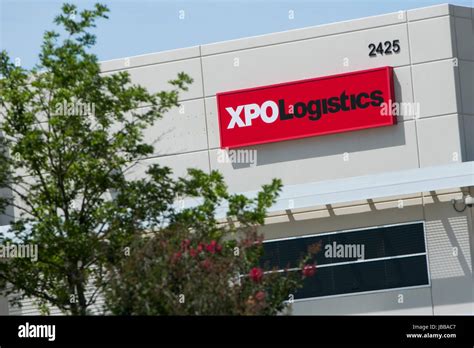 A Logo Sign Outside Of A Facility Occupied By Xpo Logistics Inc In