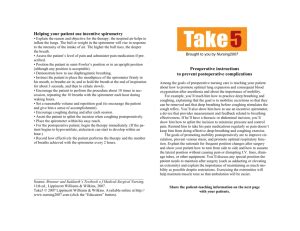 How To Use An Incentive Spirometer A Step By Step Guide