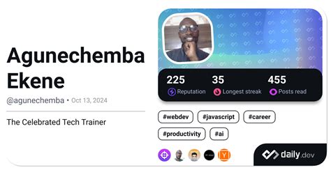 Agunechemba Ekene Agunechemba Dailydev