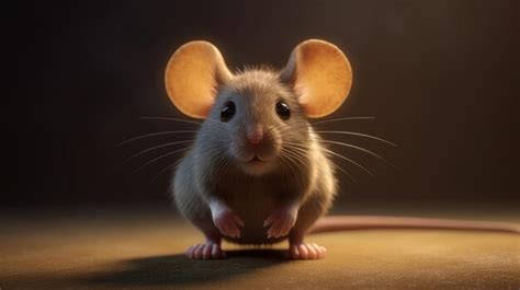 Premium Photo Creating Cgi Mouse With Advanced Features