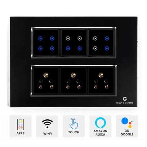 Buy Landg 12 Modular Smart Switch Plates Leccy And Genesis Leccy And Genesis