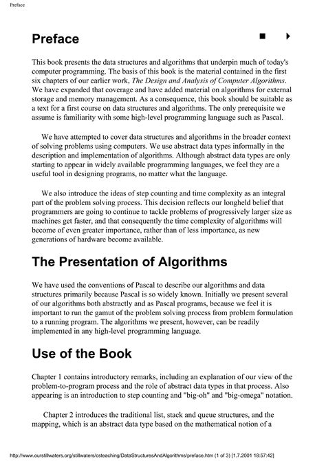 Data Structures And Algorithms Alfred V Aho John E Hopcroft And