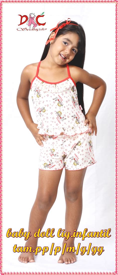 Linha Infantil Da D And C Sedução Moda íntima