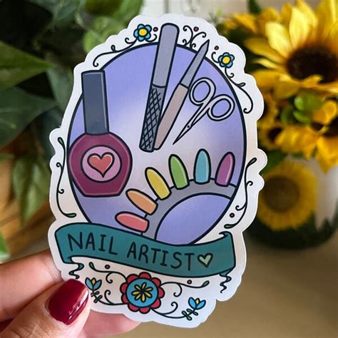 Nail Decal Etsy
