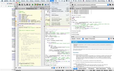 Window Layouts Option Unclickable · Issue 6818 · Spyder Idespyder