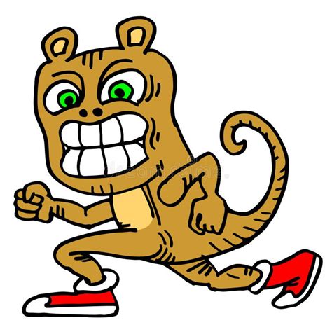 Comic Squirrel Stock Vector Illustration Of Draw Vector 21996607