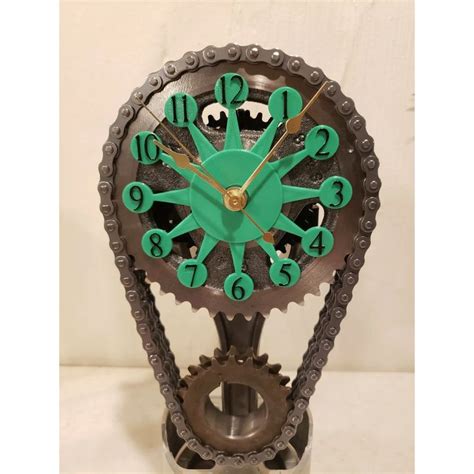 Timing Chain Clock At Clock Bicycle Clock Automotive Decor