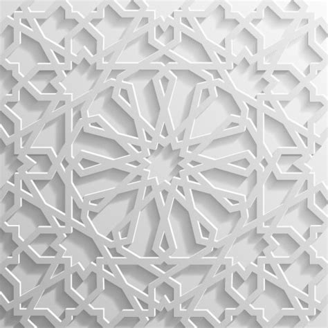 Complexity Structure Conceptual Seamless Pattern Vector Image