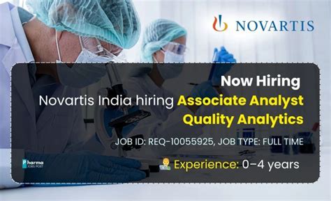 🧪 Novartis Hiring Associate Analyst Quality Analytics Full Time