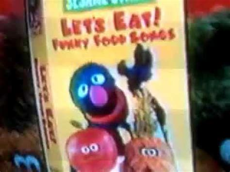 Ethans Sesame Street Lets Eat Funny Foods Songs Trailer Youtube