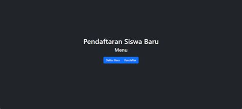 Pemrograman Web Tugas 7 Membuat Program Crud Sederhana Dengan Php Dan Mysql Untuk Pendaftaran