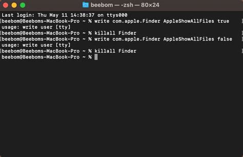 How To Show Hidden Files On Macbook 3 Methods Beebom