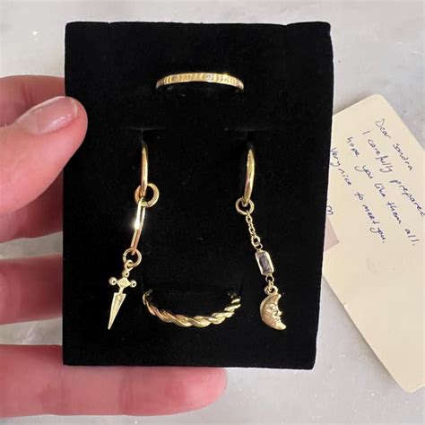 Boho Ear Cuff Stunning And Shimmering Non Piercing Cartilage