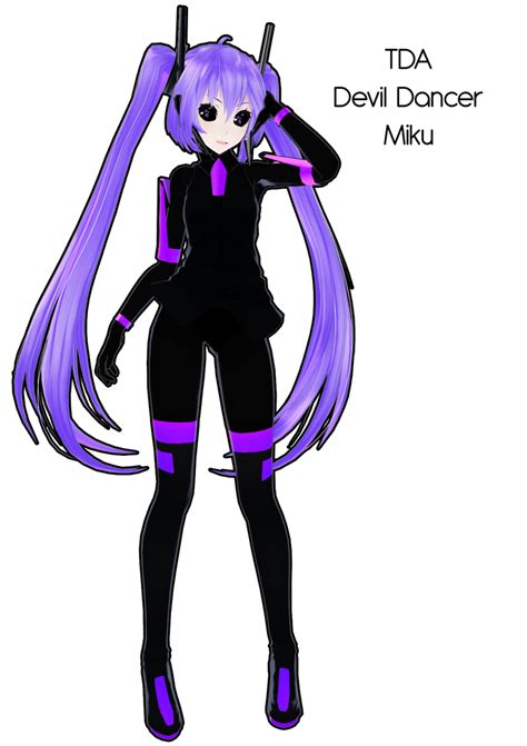 Tda Devil Dancer Miku Dl By Xoriu On Deviantart