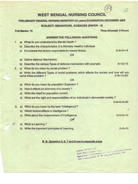 2009 Dec Behavioural Sciences Pdf