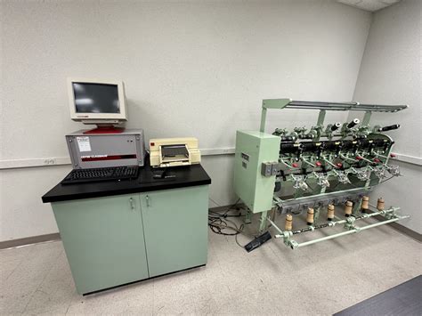 Uster Classimat Tester With 6 Spindle Tci Winder Atkins Machinery Llc