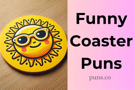 64 Coaster Puns That Will Elevate Your Next Party