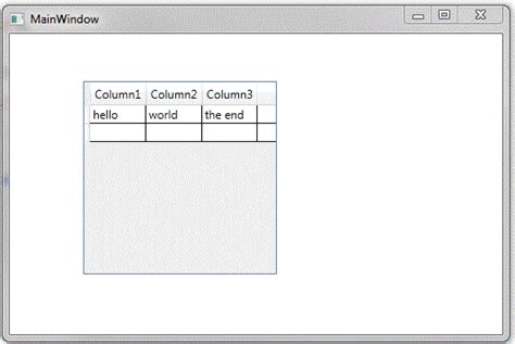 C Adding Rows To A Wpf Datagrid Where Columns Are Not Known Until
