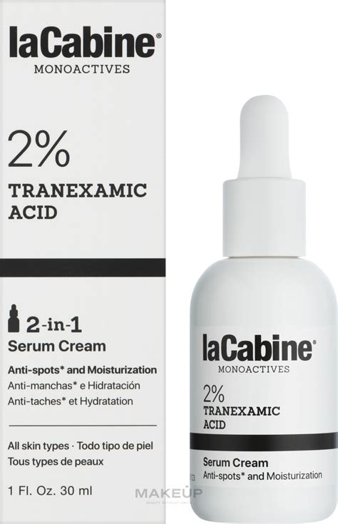 La Cabine 2 Tranexamic Acid Serum Cream Увлажняющая крем сыворотка для пигментных пятен