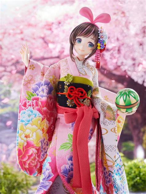 14 Scale Japanese Doll Ver Kizuna Ai Vtuber Official Statue Fnex