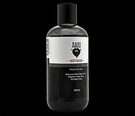 Dari Mooch Charcoal Body Wash Deep Cleansing For Men