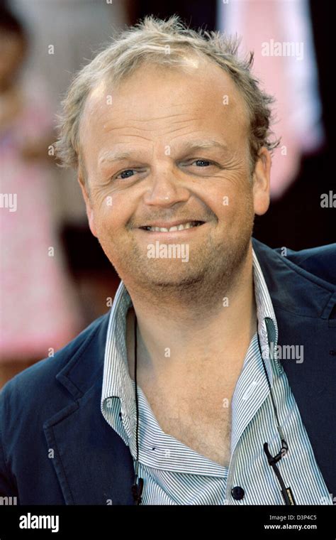 British Actor Toby Jones Arries For The Premiere Of His Film Infamous