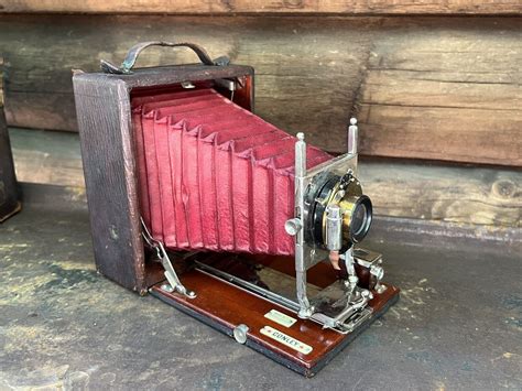 Antique 1907 Conley Senior Folding Camera 4x5 Ebay