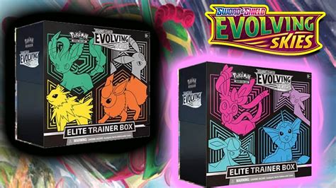 Opening 2x Evolving Skies Etb Youtube