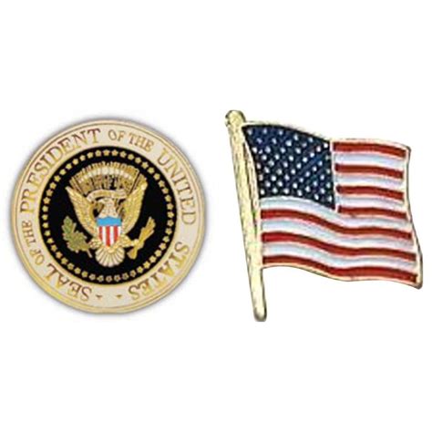 Usa Presidential Seal Pin 1 And Usa Flag Lapel Pin 78 X 34 Michaels