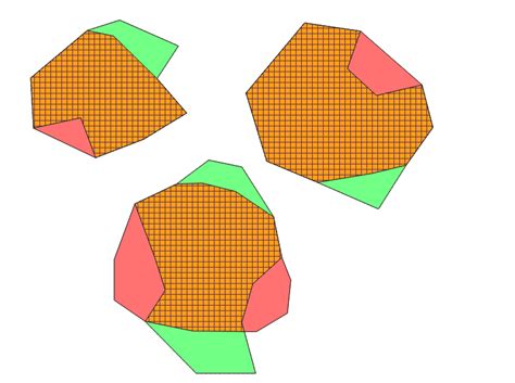 Representing Difference Between Polygons Only With Symbology In Qgis Geographic Information