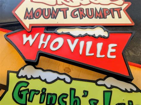 Mount Crumpit Arrow Sign Grinch Xmas Ams Print Free 3d Print Model Makerworld