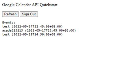 Javascript Google Calendar API Per User Gmail Account Stack Overflow