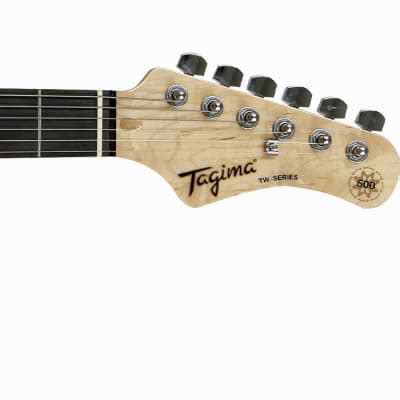 Tagima Tg 500 Left Handed Black Reverb