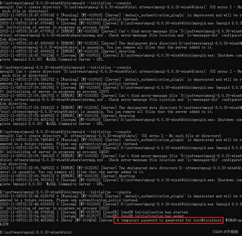Widows安装mysql Csdn博客