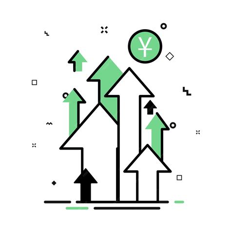 Premium Vector Cost Symbol Yuan Increase Icon Income Vector Symbol