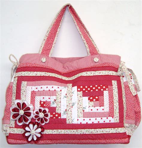 Bolsa Maternidade De Patchwork Encomenda Mo