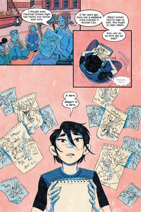 Comic Excerpt Who Is Batgirl And Why Does She Fight Crime Shadow